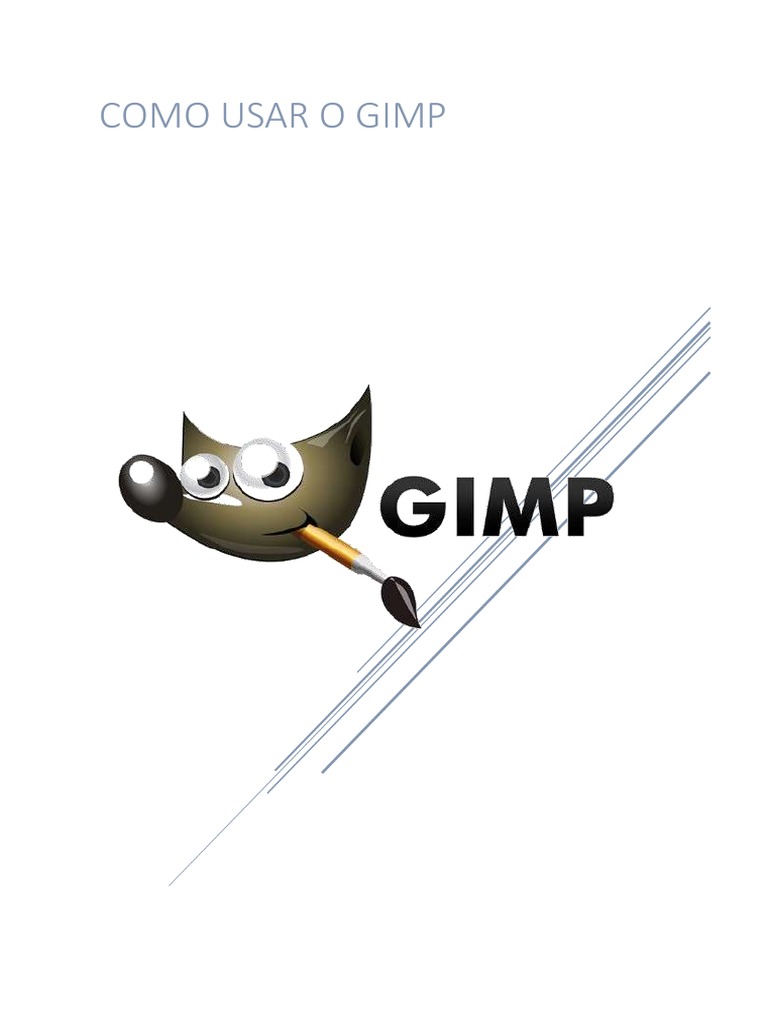 Manual GIMP | PDF | Janela (informática) | Plug-in (informática)