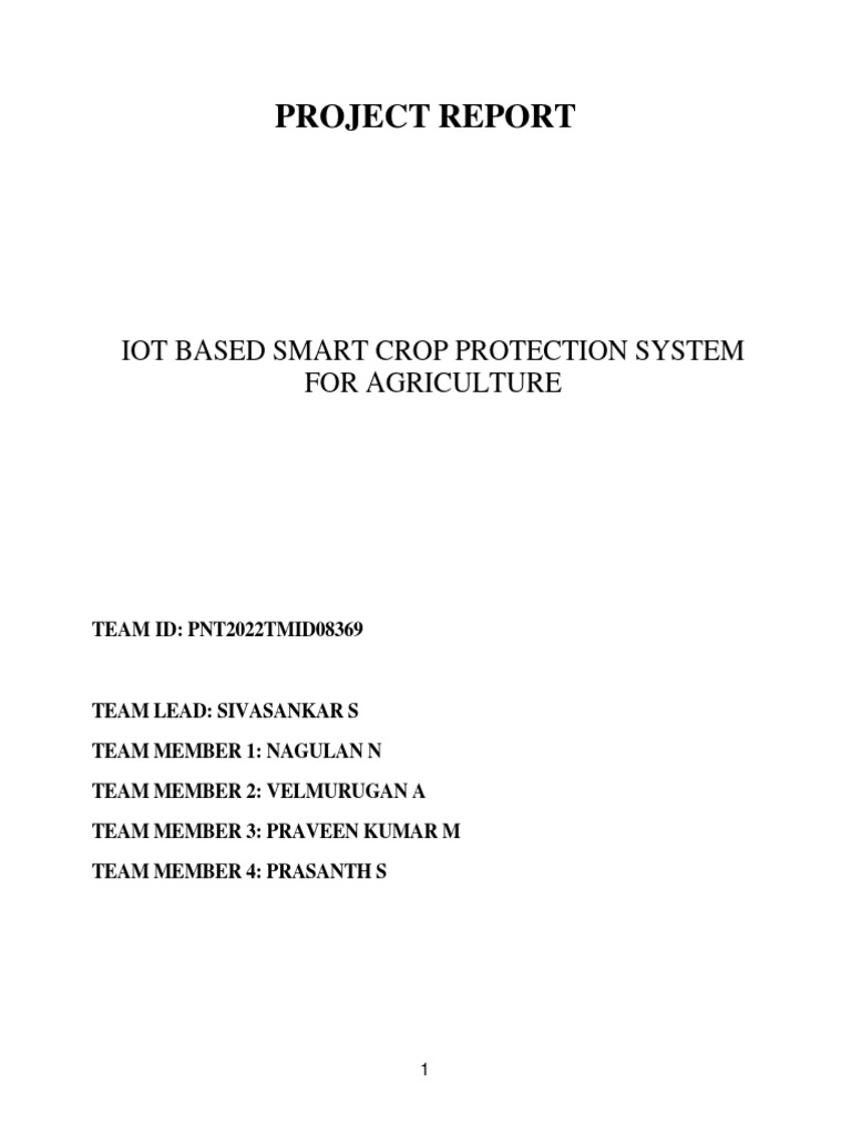 Crop Production Report | PDF | Business | Computers