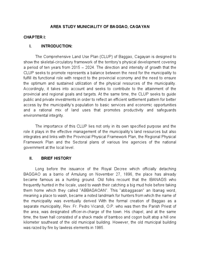 Cagayan - Baggao | PDF | Mail | Road