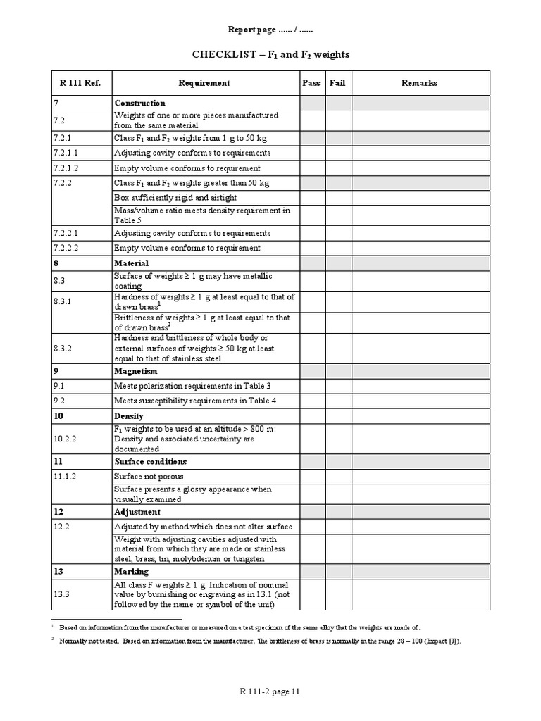 OIML R 111-2-E04 | PDF | Corrosion | Iron
