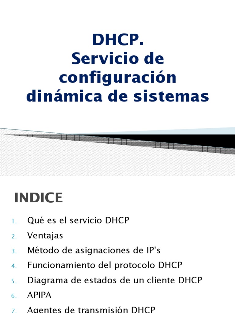 Teoria DHCP PDF | PDF | Dirección IP | Protocolos de red