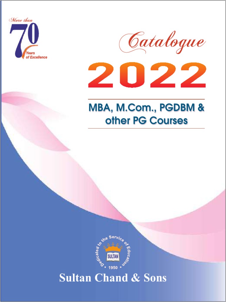 Management Catalog 2022.pdf Sultan Chand PDF | PDF | Human Resource ...