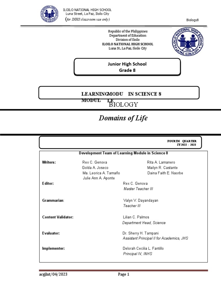 Grade 8 Biology Digestive System | PDF | Meiosis | Mitosis