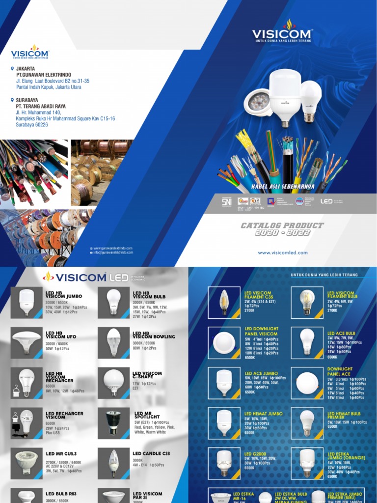 Catalog Listrik Visicom 2020-1 | PDF