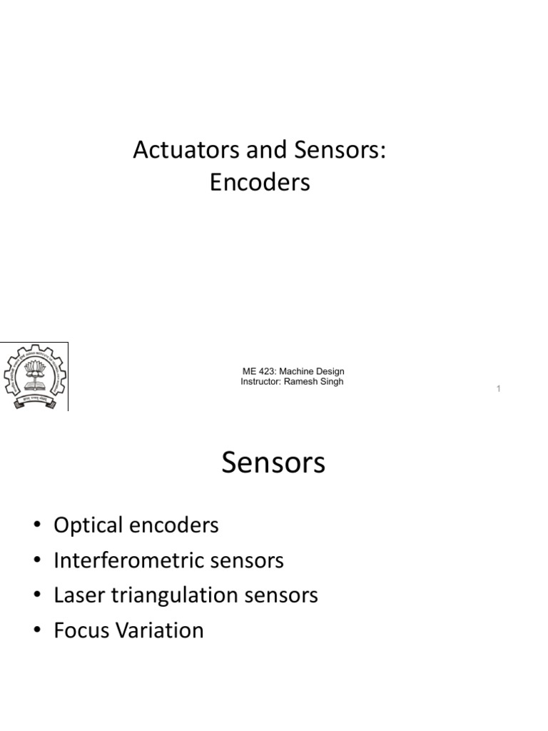 Encoders PDF | PDF | Interferometry | Electrical Engineering