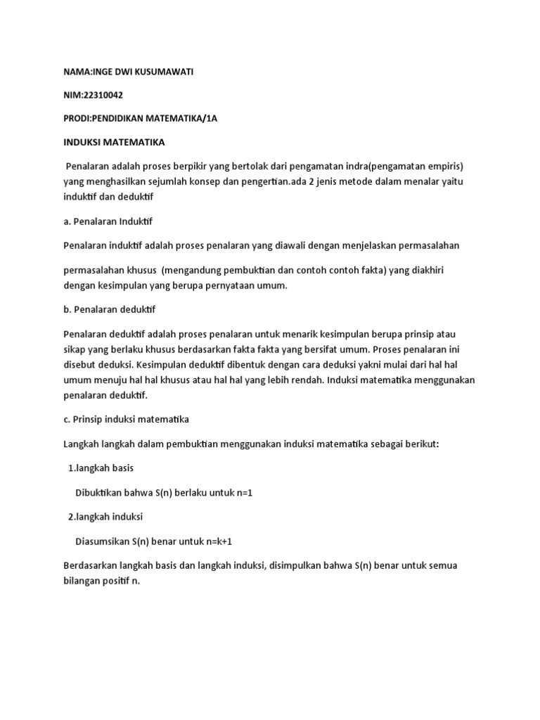 Inge Dwi K M-3 | PDF