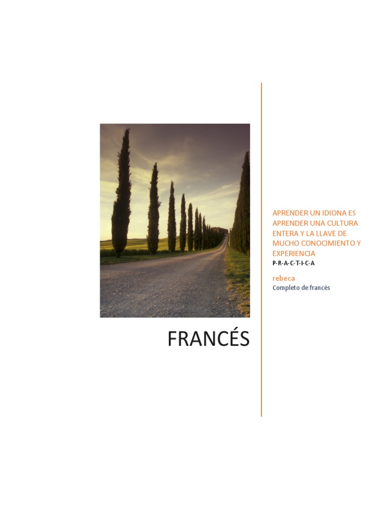 Completo de Francés | PDF | Idioma francés | Gramática