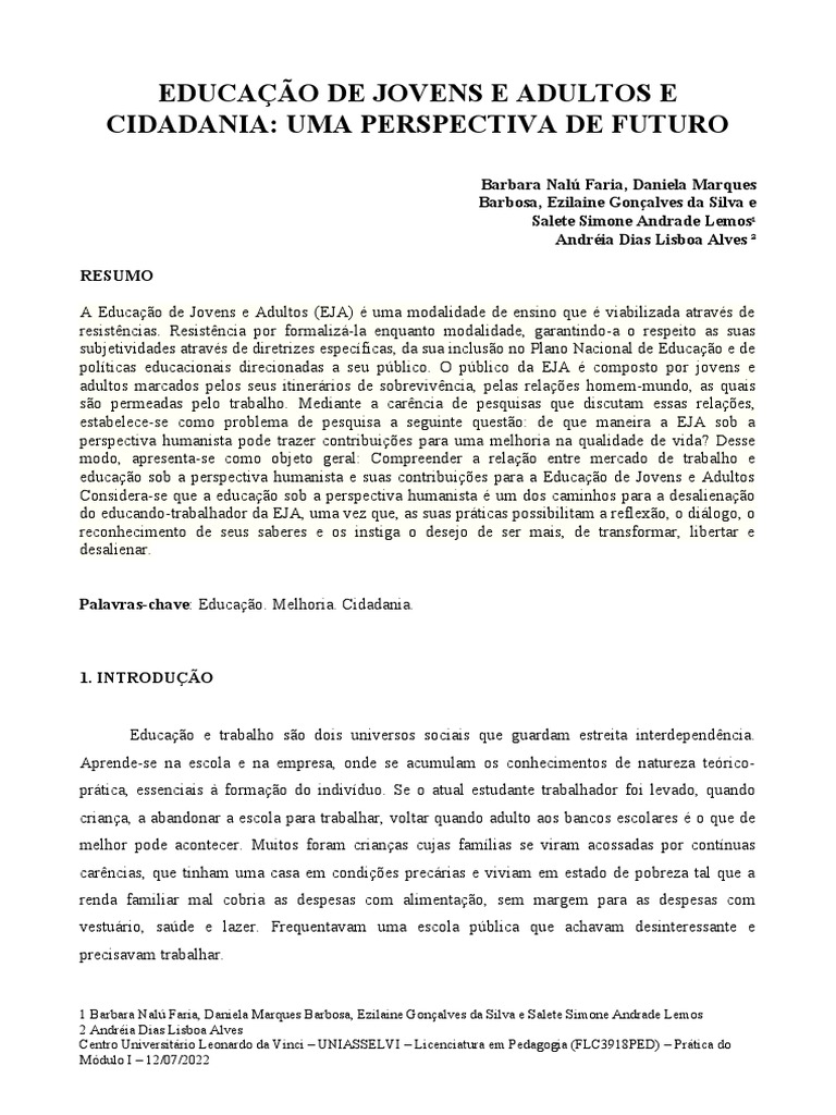 Paper EJA pronto | PDF