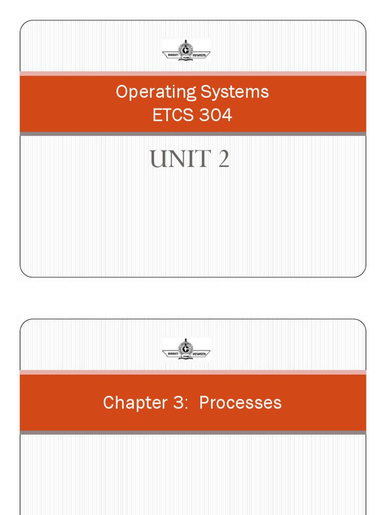 IPU OS Unit 2 Notes | PDF | Thread (Computing) | Scheduling (Computing)