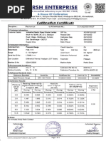 Wire Rope Test Certificate | PDF | Rope | Wire