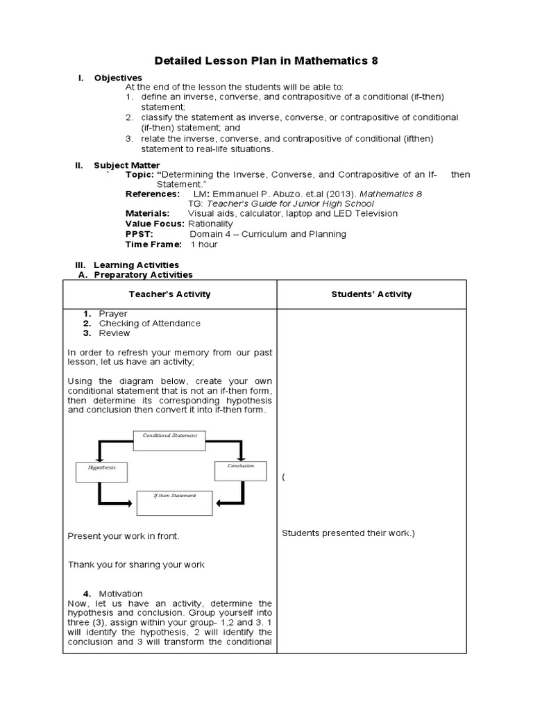 DLP Math 8.2 | PDF | Logic | Mathematics