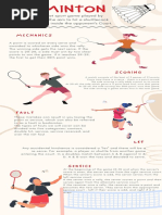 Badminton Doubles Rules 1 | PDF | Team Sports | Summer Sports