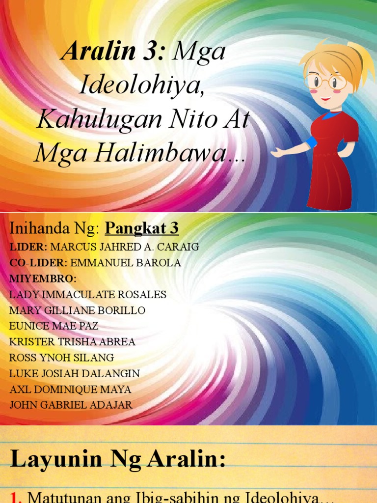 (AP) Ideolohiya | PDF