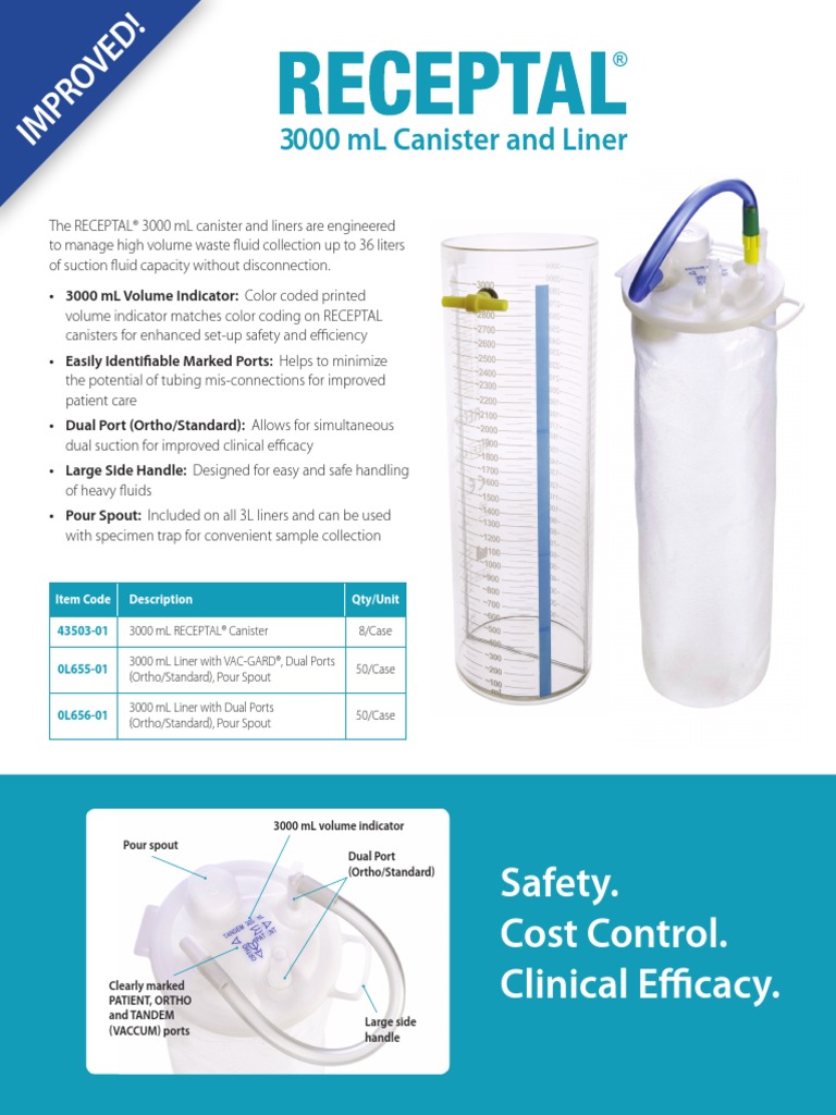 Receptal 1000-3000 ML Sheet 8-15-18 r15 | PDF