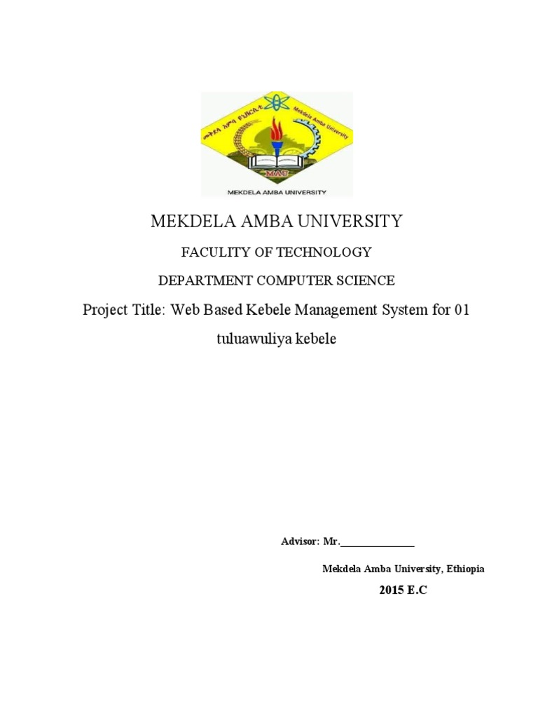 Kebele Managemnet System Final | PDF | Use Case | Conceptual Model
