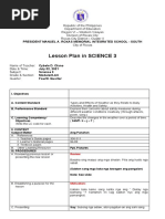 Final DLP Revised K 12 Matatag Science 3 | PDF