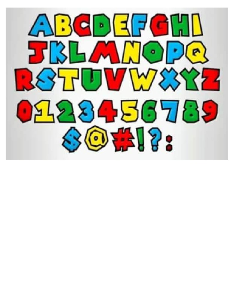 Abc Mario Bros | PDF