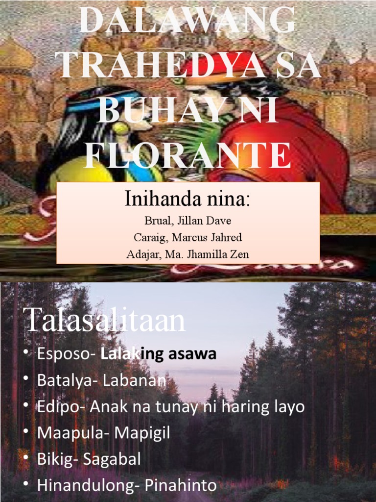 (Filipino) Dalawang-Trahedya-Sa-Buhay-Ni-Florante | PDF