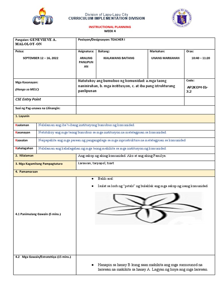 Week 4 Quarter 1 Grade 2 | PDF