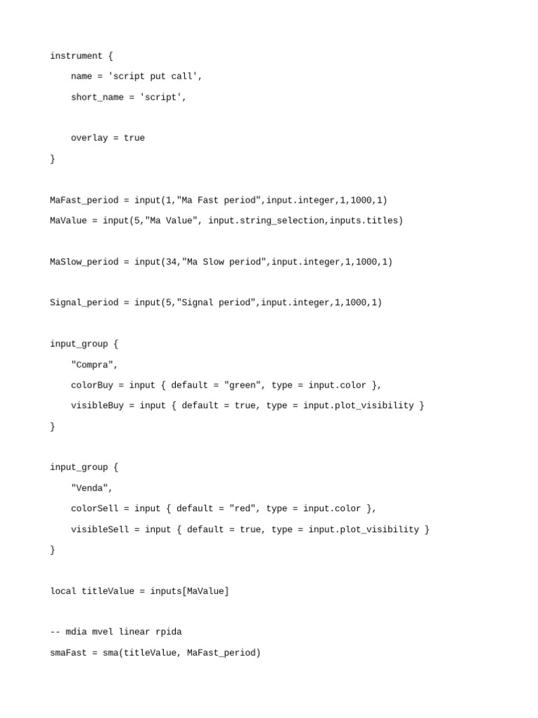 Online Trading Script for SMA Signals | PDF | Teaching Methods & Materials