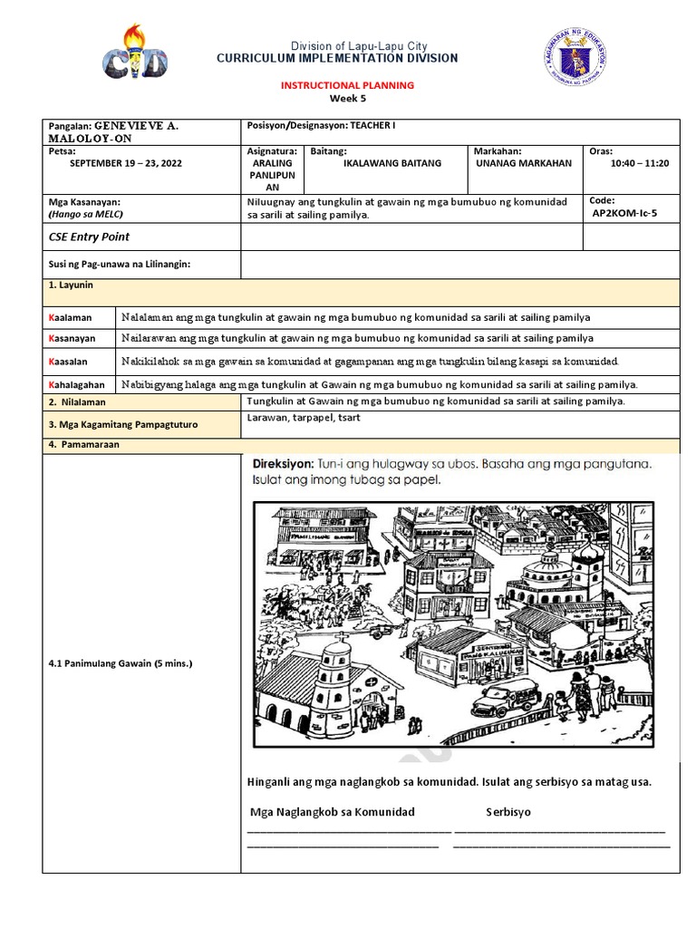 Week 5 Quarter 1 Grade 2 | PDF