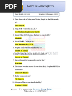 Prophet Muhammad - 27 Battles in 8 Years With Disbelievers. | PDF