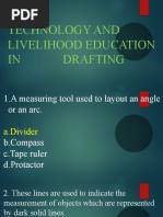 Technical Drafting Equipments and Supplies | PDF | Technical Drawing | Equipment