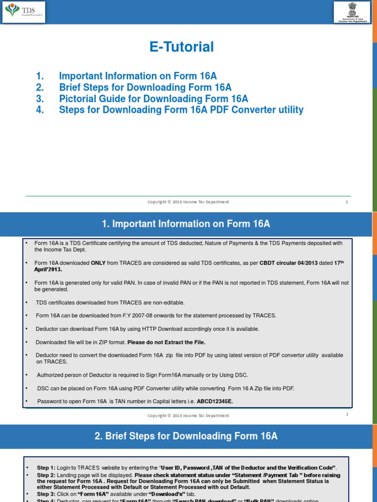 E-Tutorial - Download Form 16A | PDF | Download | Java (Programming Language)