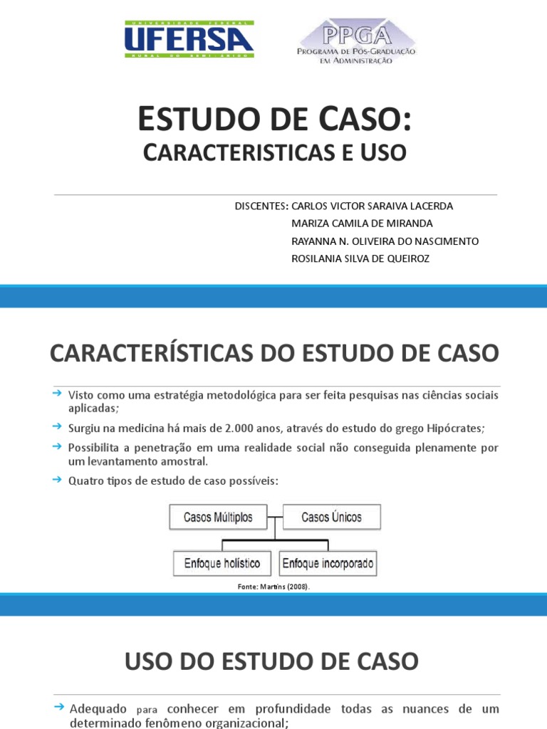 Estudo de Caso | PDF