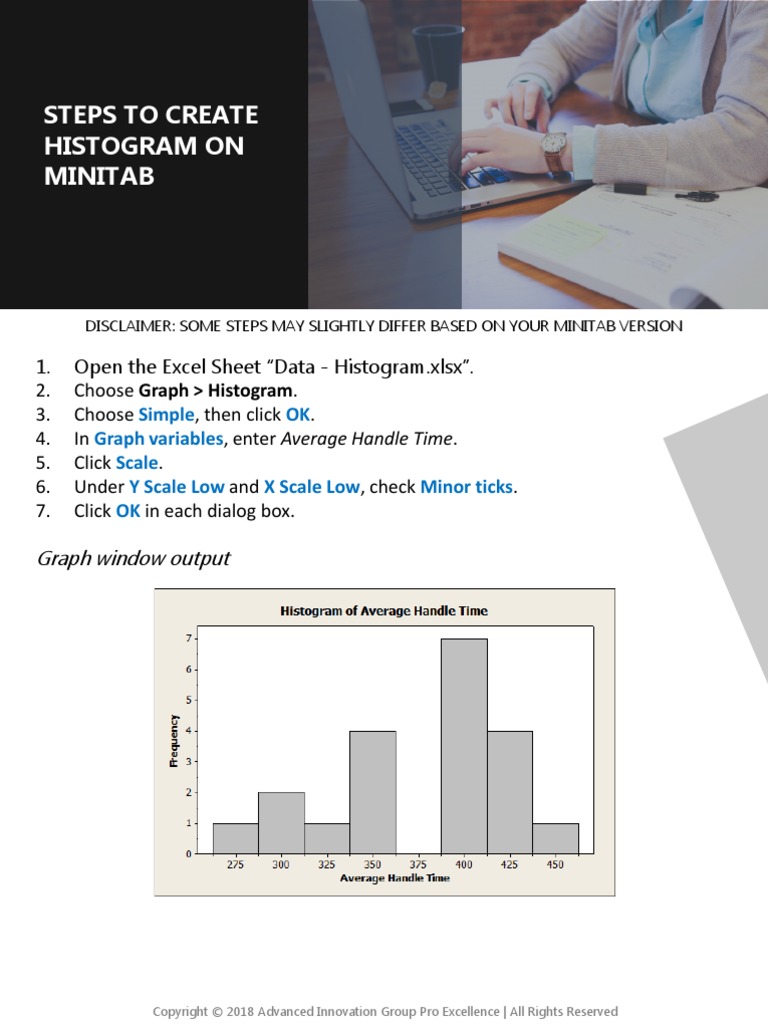 S21+C131 +Steps+to+Create+Histogram+on+Minitab | PDF