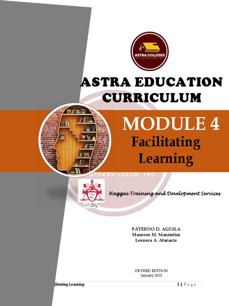 Module 4 Facilitating Learning | PDF
