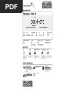 Boarding Pass Garuda Indonesia 3 | PDF | Aviation | Transport