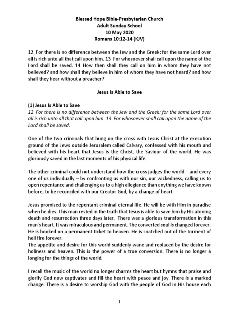 Lesson 59 | PDF | Acts Of The Apostles | Paul The Apostle