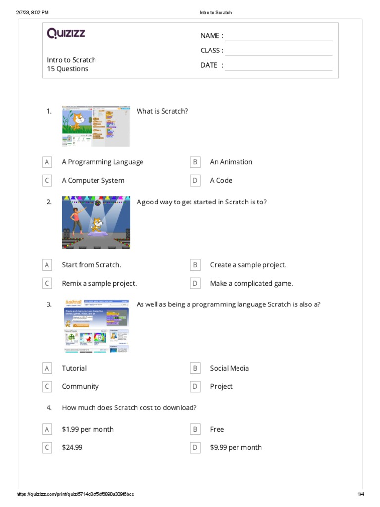Intro To Scratch PDF | PDF | Scratch (Programming Language) | Software ... Intro To Scratch PDF | PDF | Scratch (Programming Language) | Software ...