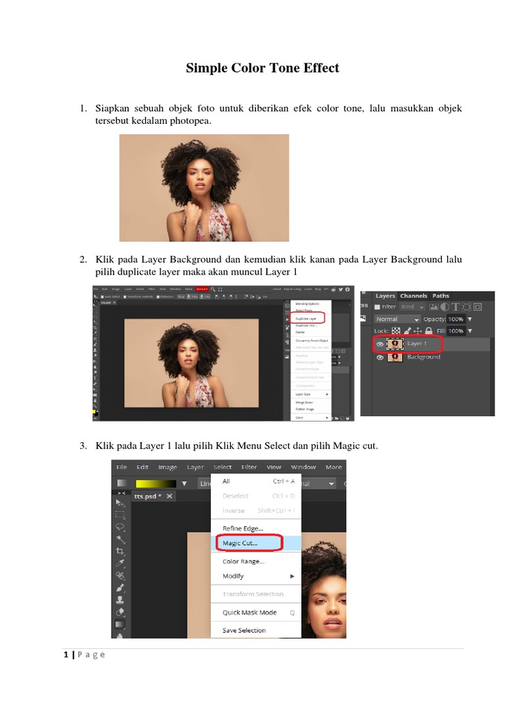 Color Tone Effect | PDF