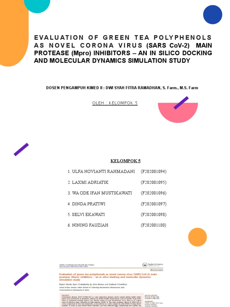 Kimid II Molecular Dynamic | PDF | Sains & Matematika