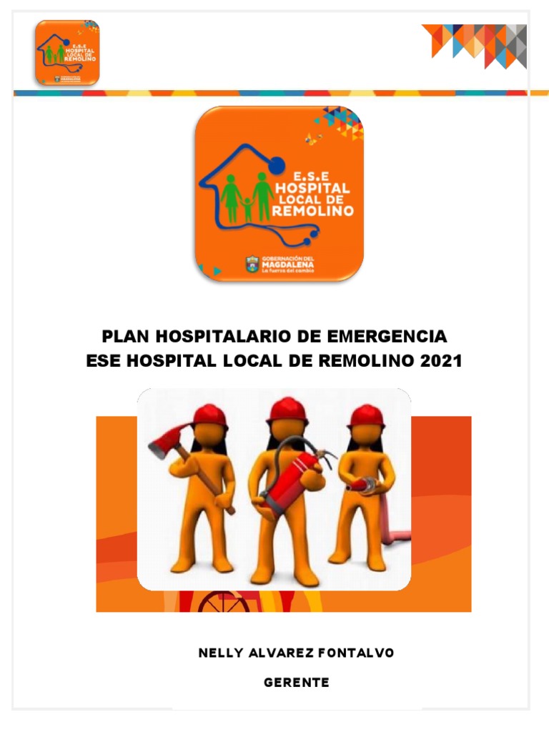 Plan de Emergencias del Hospital Local de Remolino 2021-2023 ...