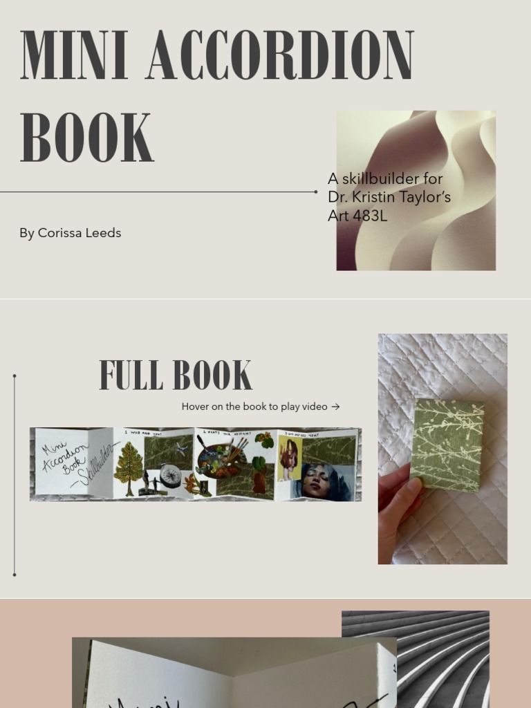 Mini Accordion Book | PDF
