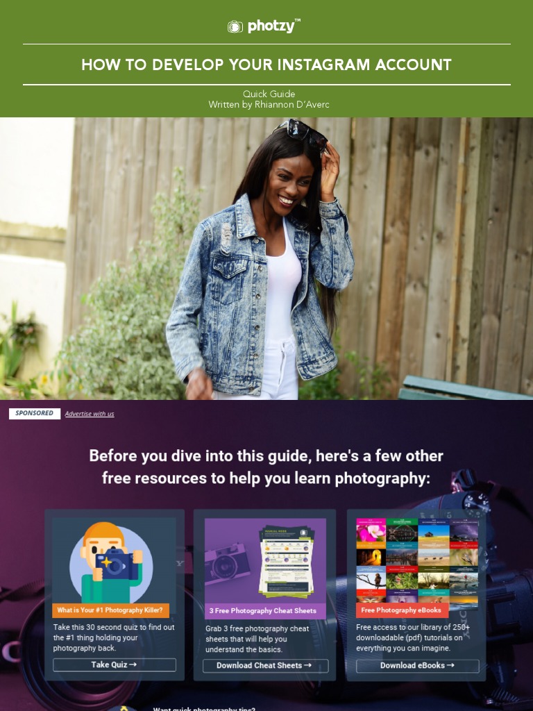How To Develop Your Instagram Account | PDF | Communication