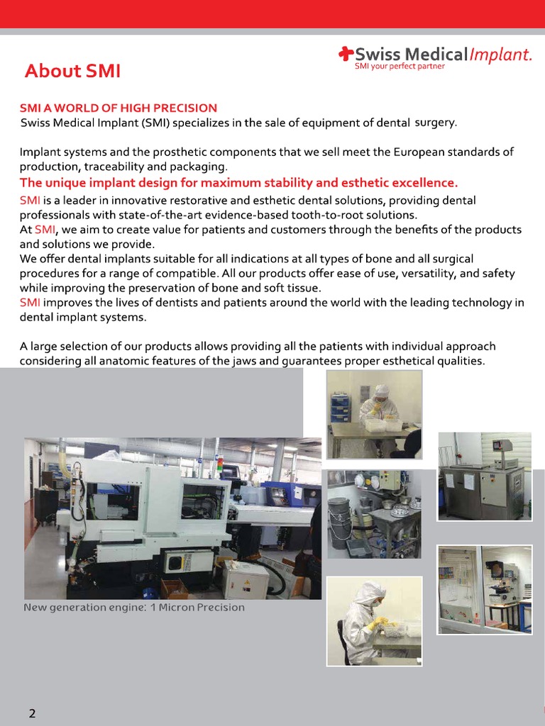Swiss Medical Implant Catalog PDF | PDF