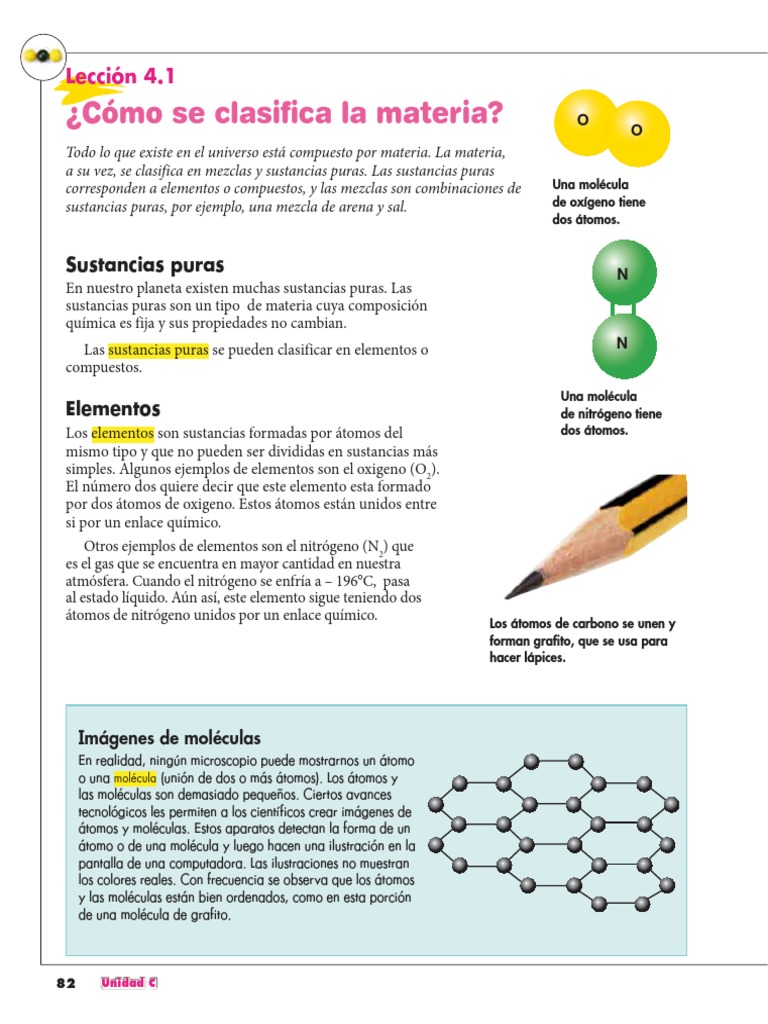 Apunte Sustancias Y Mezclas Pdf Compuestos Químicos Sustancias
