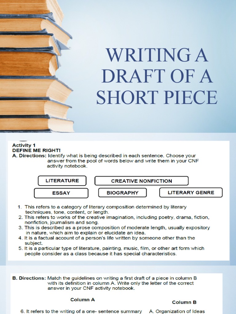 Module 4 CNF | PDF | Essays | Narrative