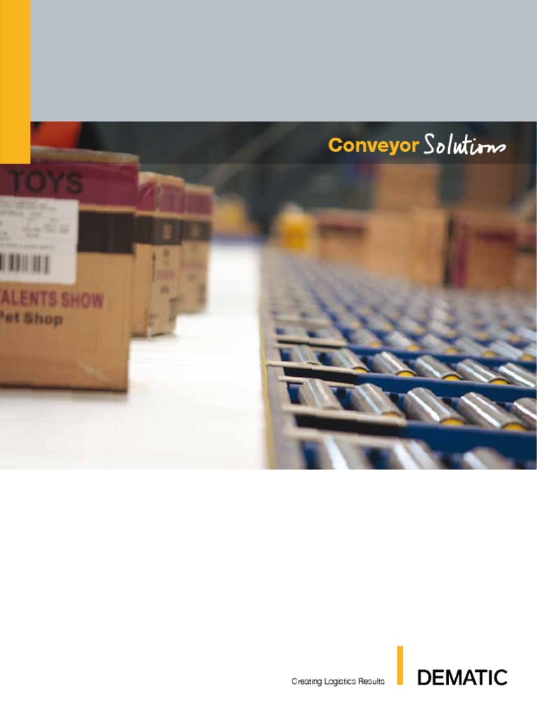 AP BR 1020 Dematic Conveyor Solutions | PDF | Supply Chain Management ...
