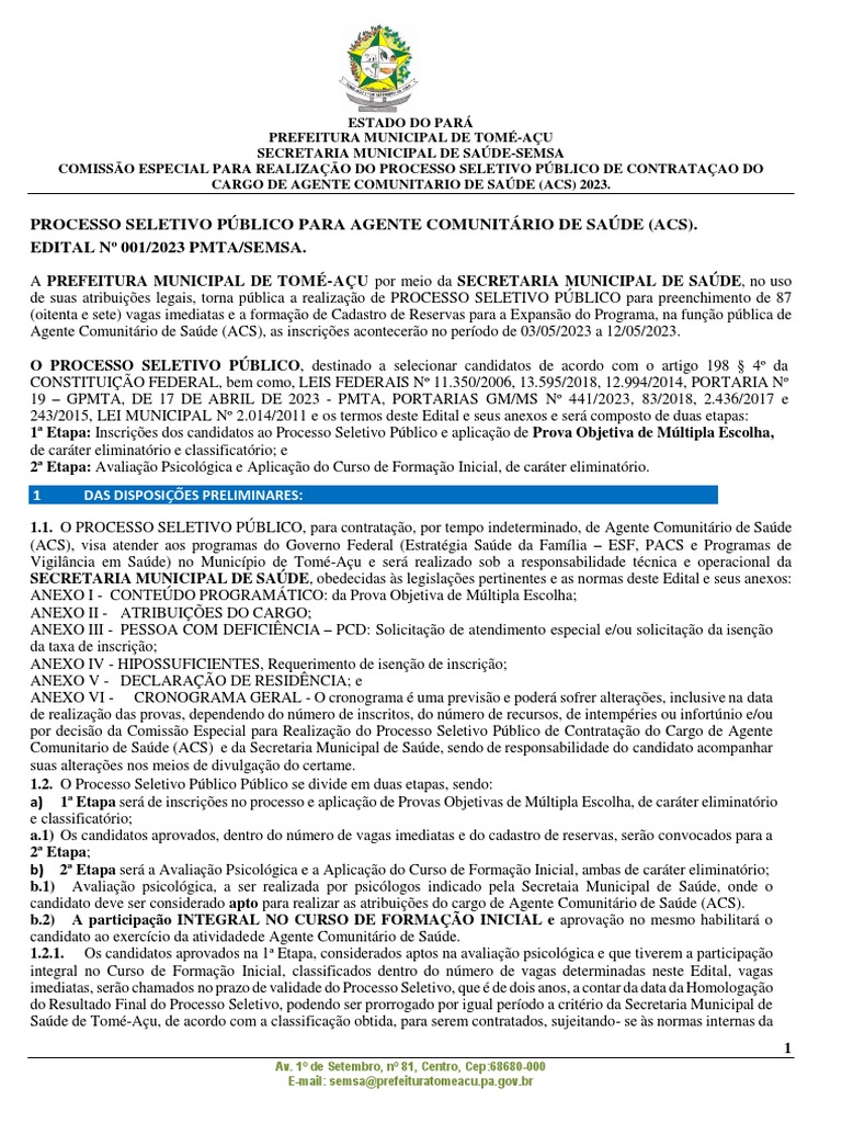 Edital ACS PMTA - 2023.pdf | PDF