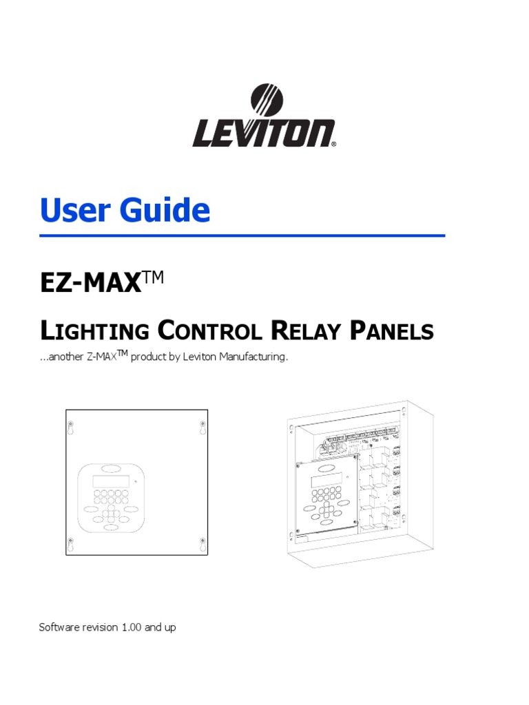 EZ MAX User Guide PDF | PDF | Relay | Electrical Wiring