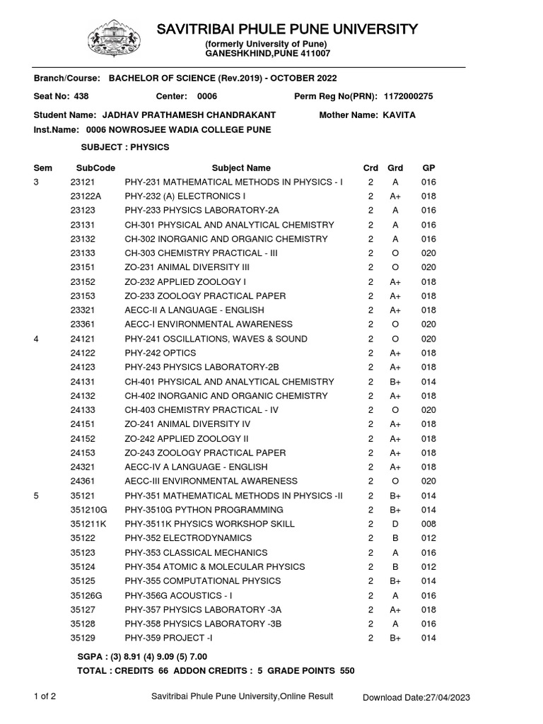 View Result | PDF | Physics | Science View Result | PDF | Physics | Science