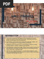 7 Different Types of Building Finishes | PDF | Masonry | Mortar (Masonry)
