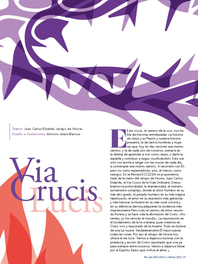 Via Crucis - Via Lucis Ecclesia 4118 | Descargar gratis PDF | La ...