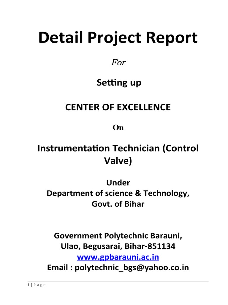 Detail Project Report | PDF | Electrical Connector | Printer (Computing)