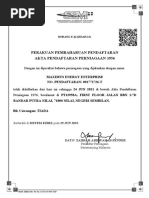 Borang 9 SSM (CSP) | PDF